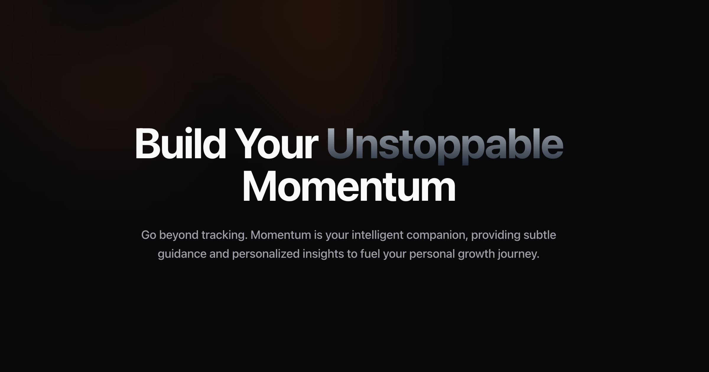 Momentum - Build Unstoppable Habits